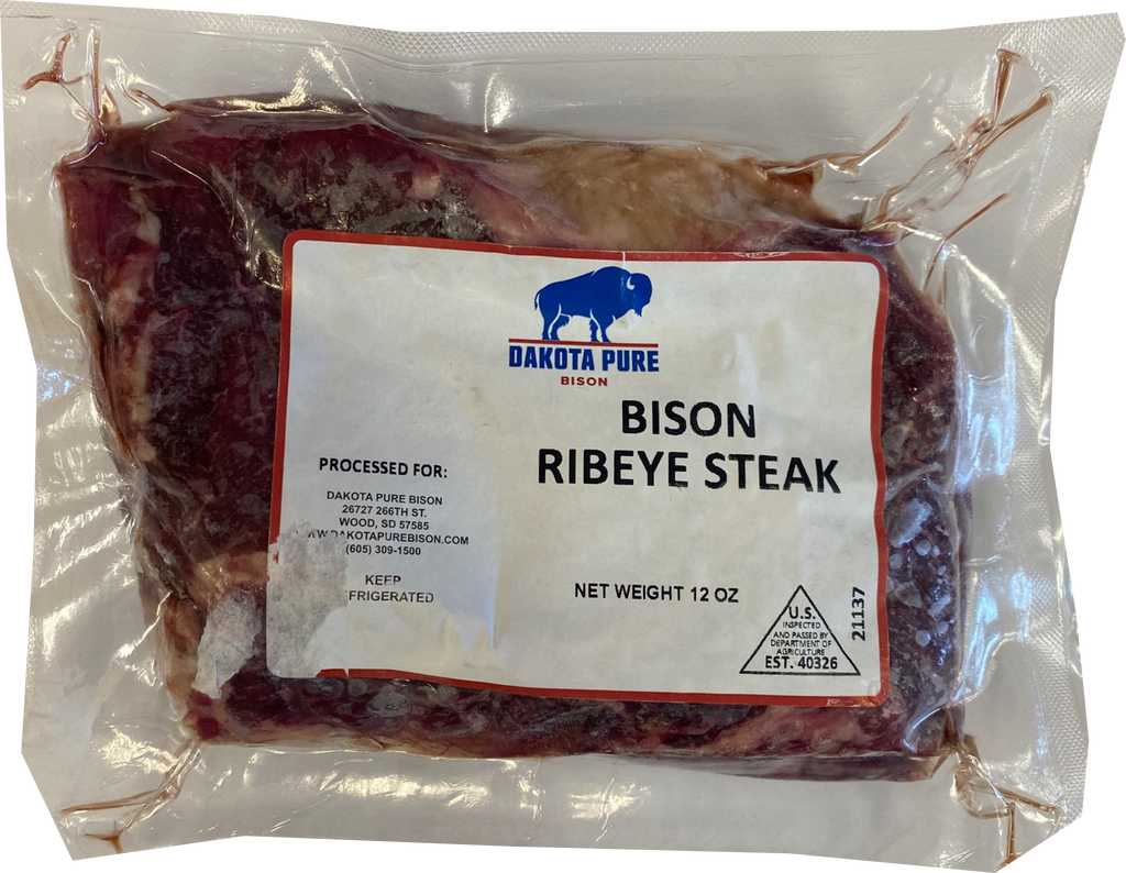 Bison Ribeye Steak – Meat Lodge
